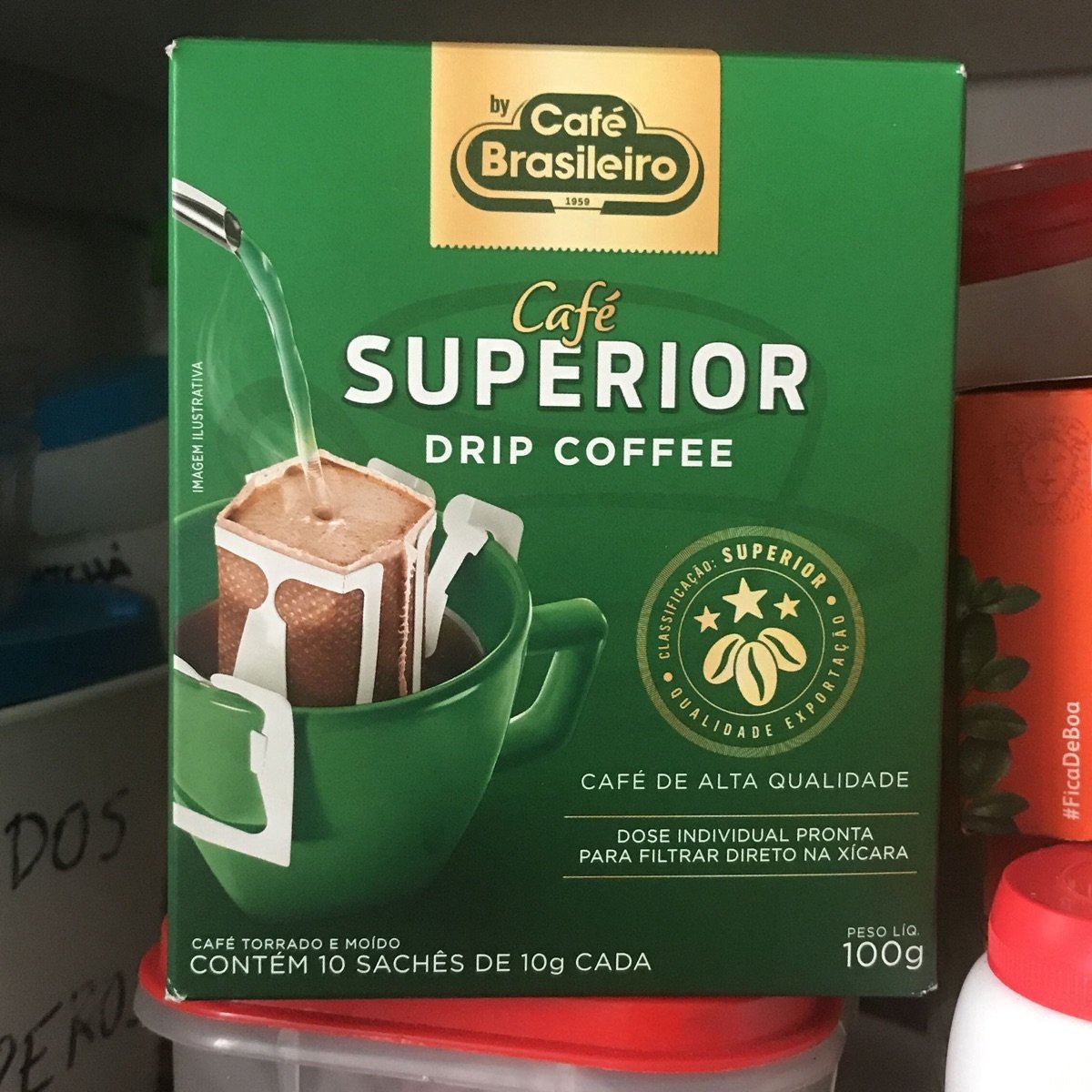 Café Superior Drip Coffee from Café Brasileiro - Vegan Product Reviews ...