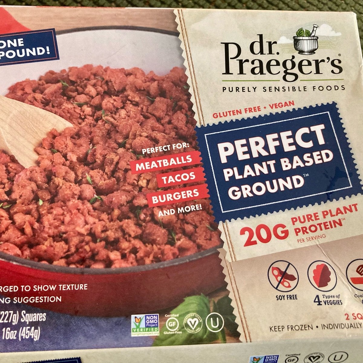 Perfect Plant Based Ground from Dr. Praeger's - Vegan Product Reviews ...