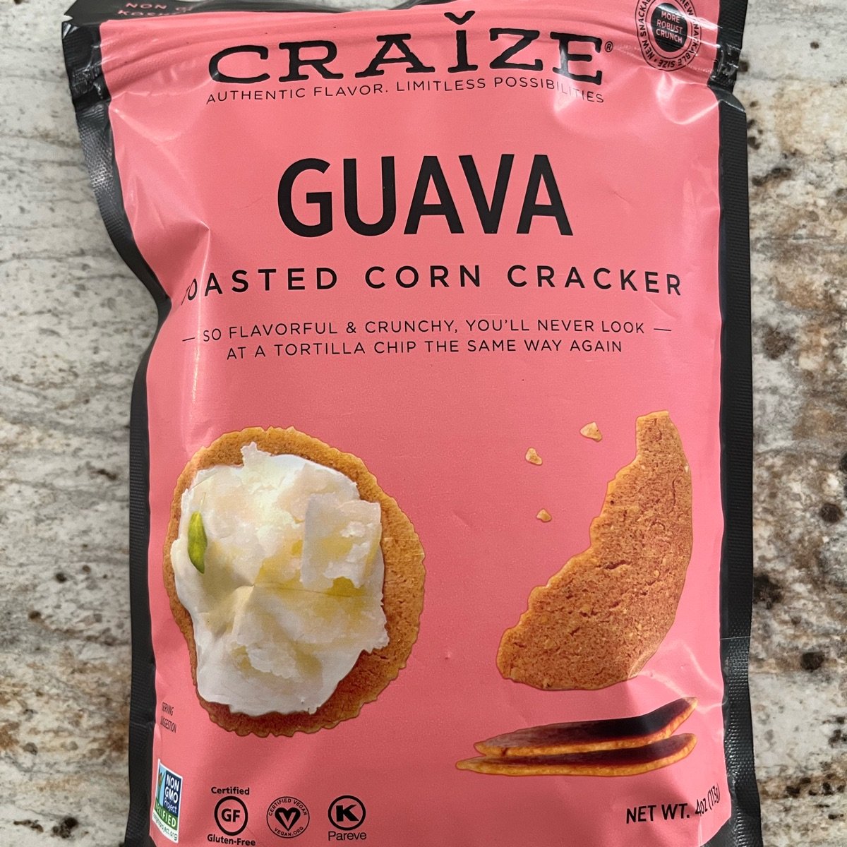 Guava Toasted Corn Crisps from Craize - Vegan Product Reviews & Ratings ...