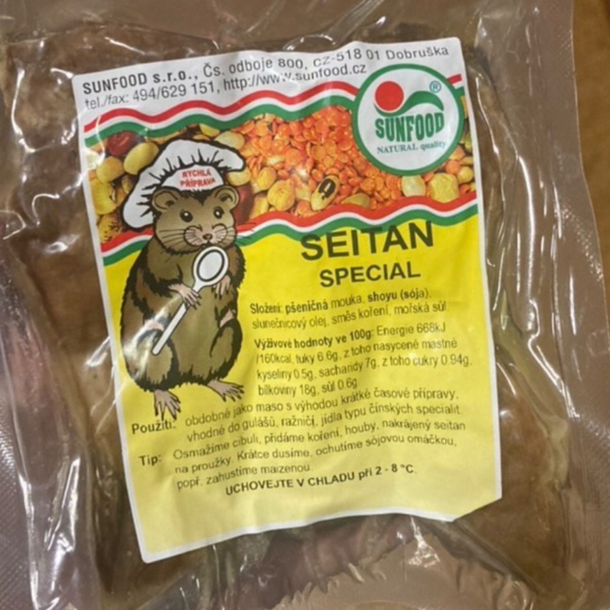 Seitan from Sunfood - Vegan Product Reviews & Ratings | abillion