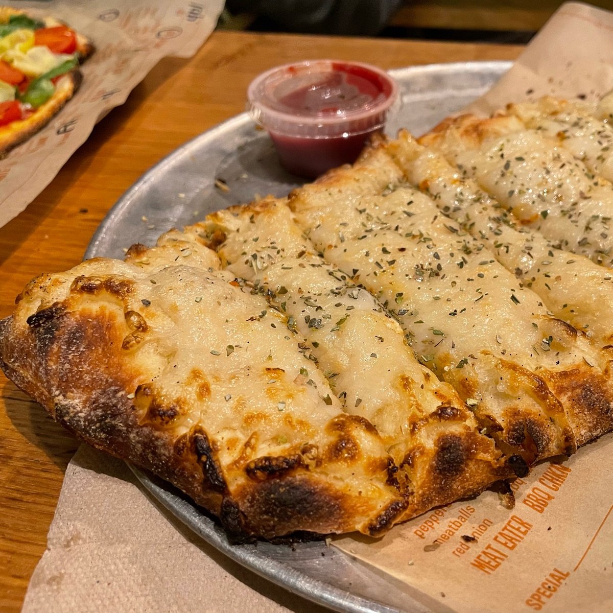 Cheezy Bread at Blaze Pizza, Durham - Vegan Dish Reviews & Ratings ...