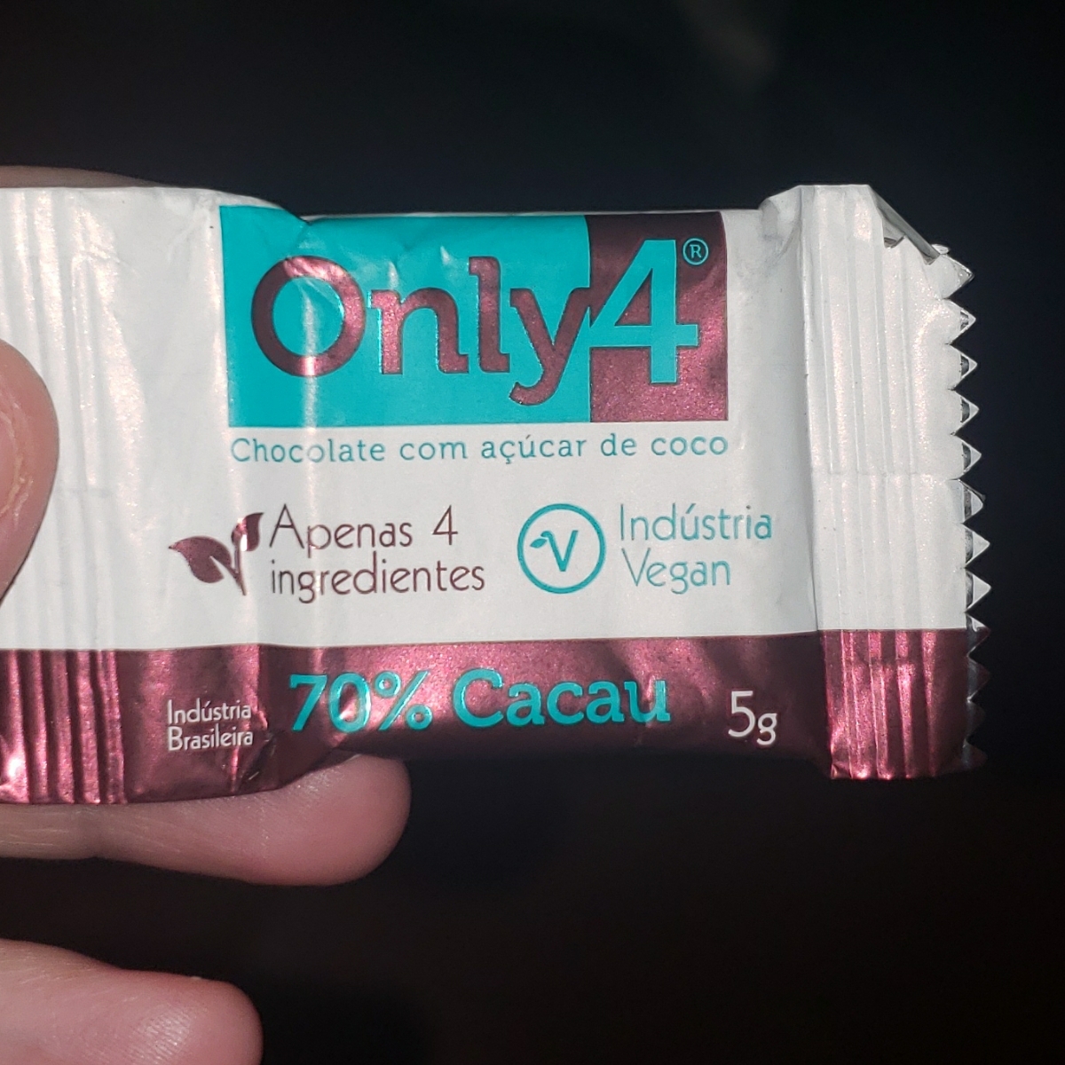 Chocolate com Açúar de Coco from Only4 - Vegan Product Reviews ...