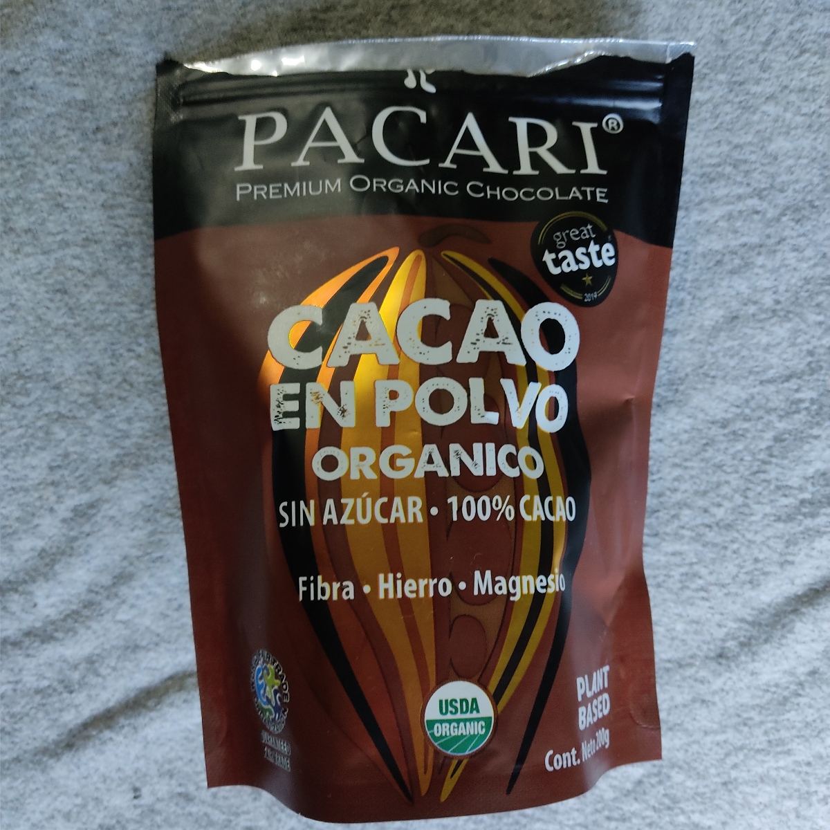 Cacao En Polvo Orgánico from Paccari - Vegan Product Reviews & Ratings ...