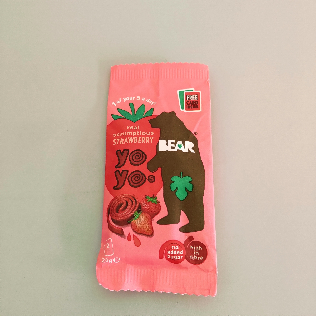 Yoyo Strawberry from Bear - Vegan Product Reviews & Ratings | abillion