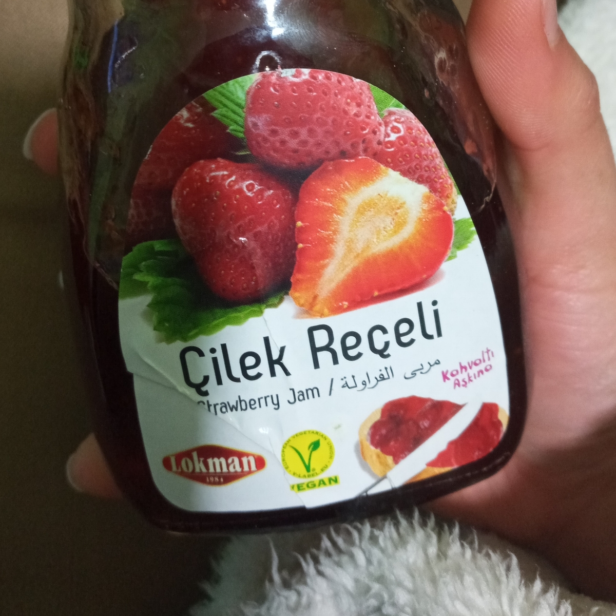 Strawberry jam from Lokman - Vegan Product Reviews & Ratings | abillion