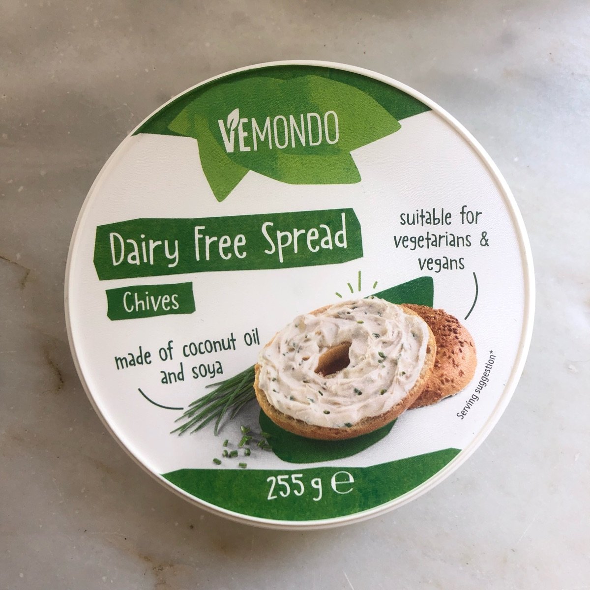 Dairy Free Spread with Chives from Vemondo - Vegan Product Reviews ...