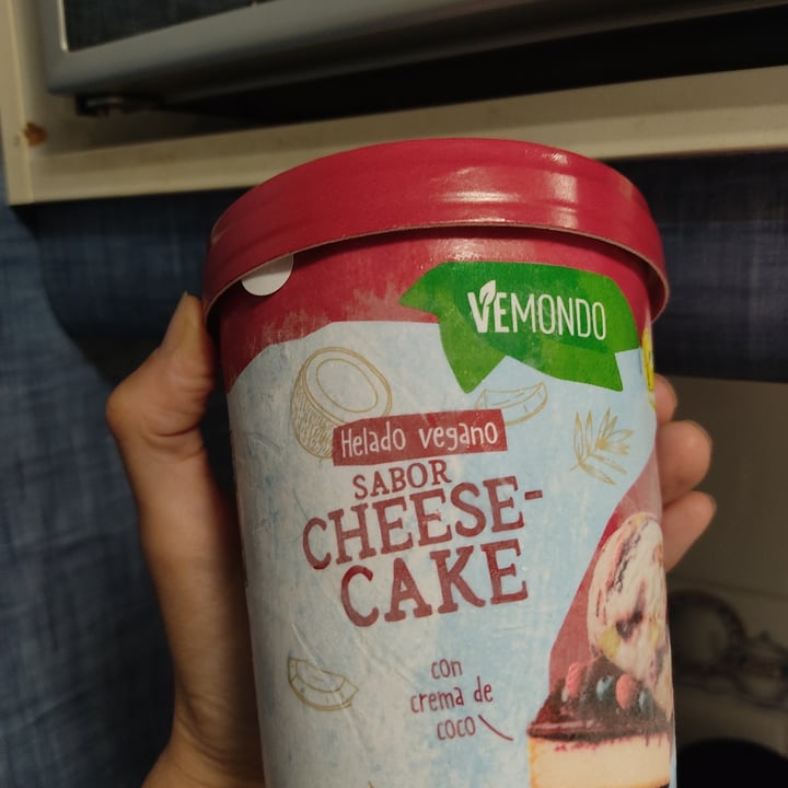 Vemondo Helado Vegano sabor Cheese-Cake Review | abillion
