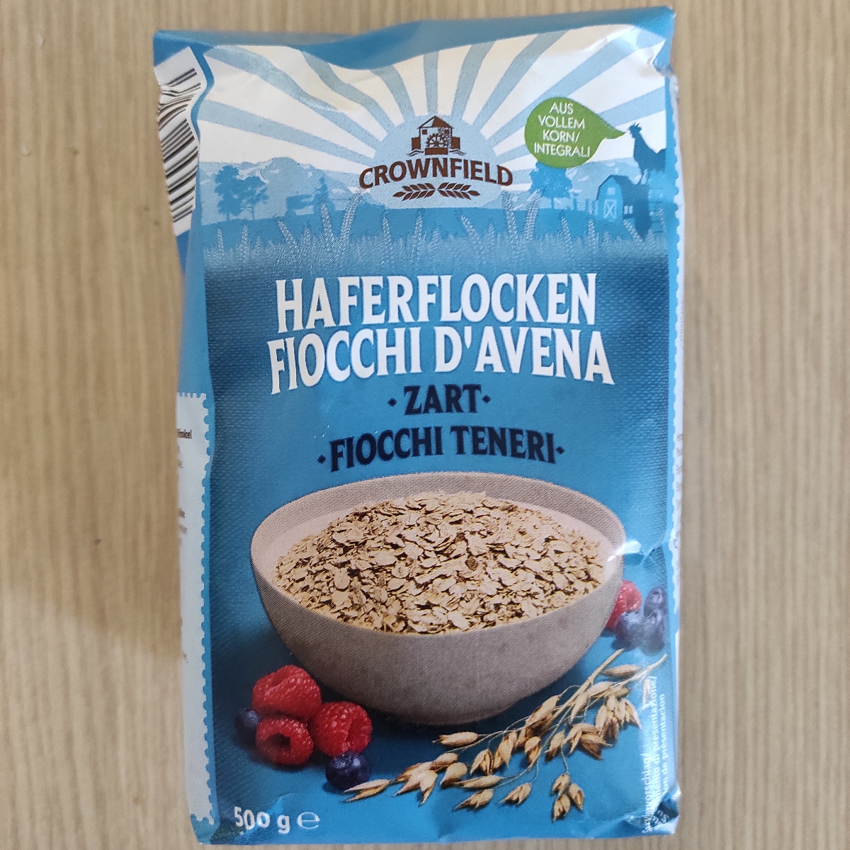 Fine oats from Crownfield - Vegan Product Reviews & Ratings | abillion