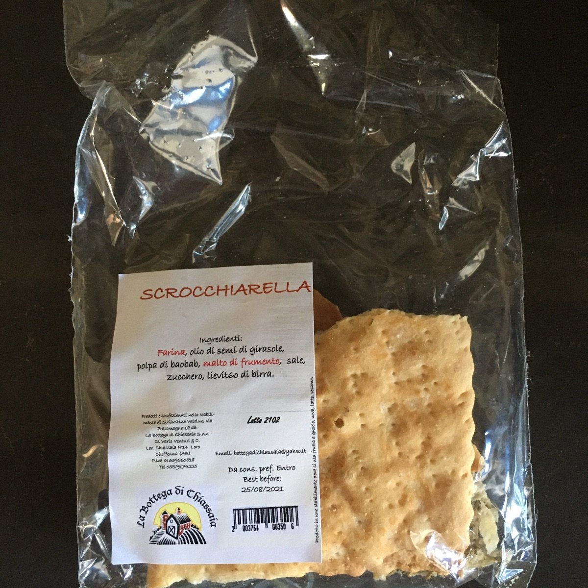 Scrocchiarella from La bottega di chiassaia - Vegan Product Reviews & Ratings | abillion