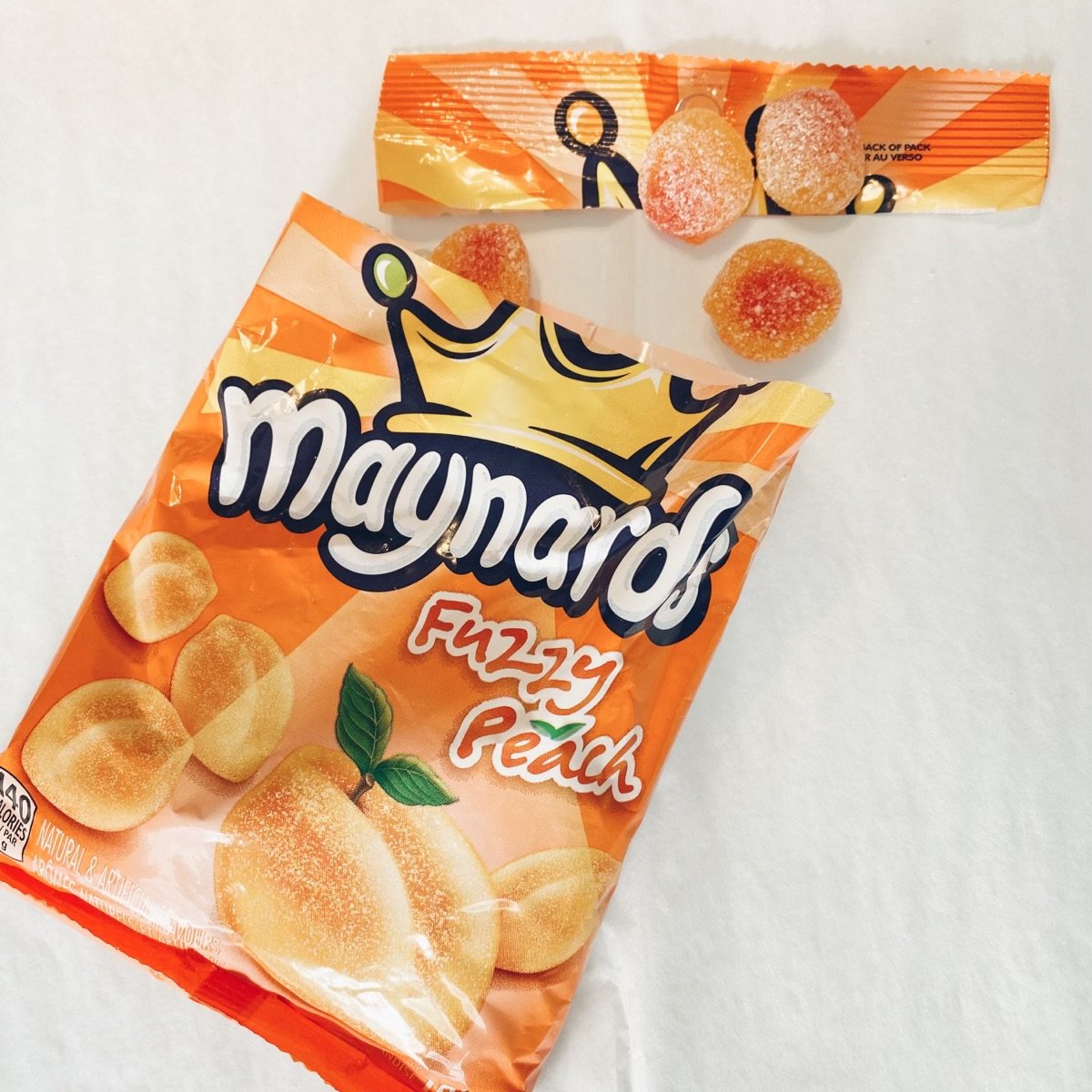 Fuzzy peach from Maynards - Vegan Product Reviews & Ratings | abillion