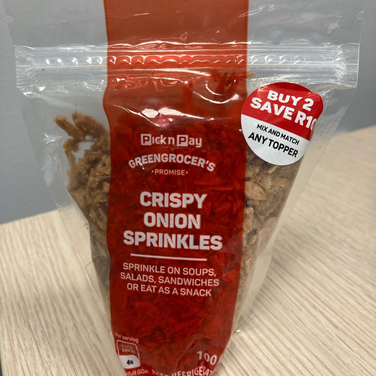 Crispy Onion Sprinkles from Pick n Pay - Vegan Product Reviews ...