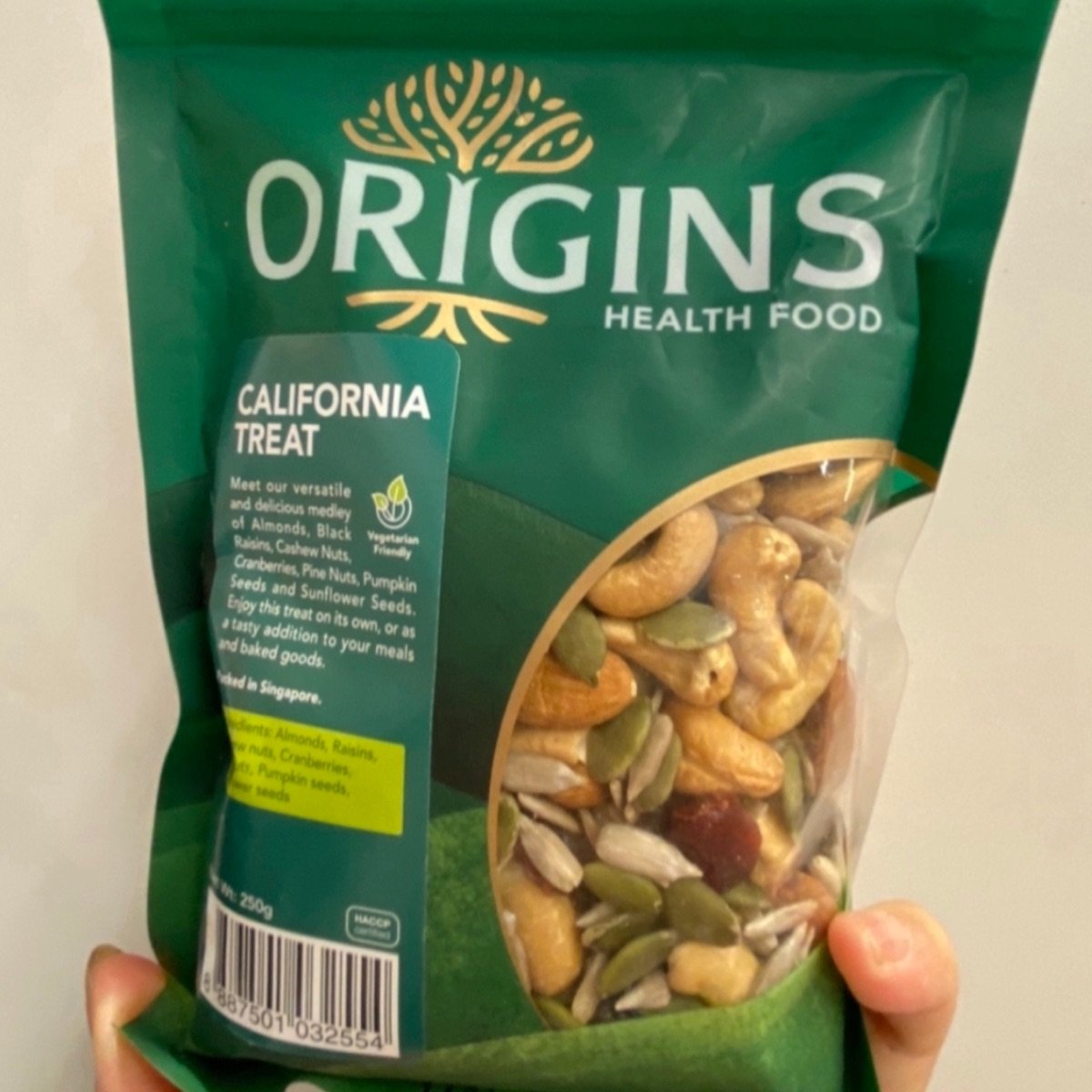 California Treat from Origins Health Food - Vegan Product Reviews ...