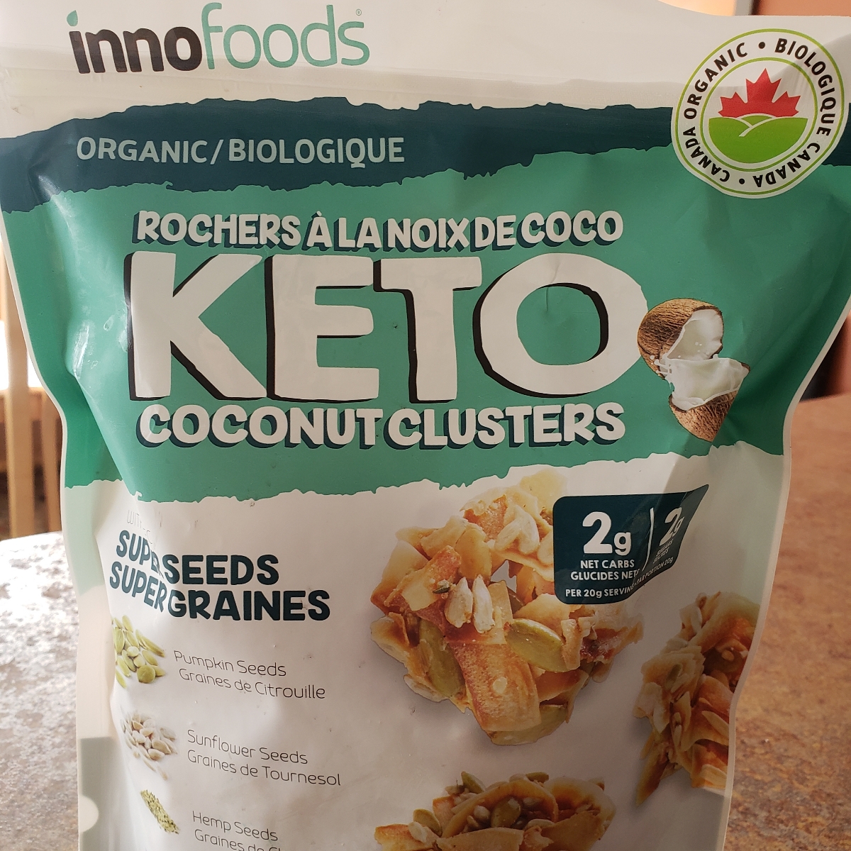 Organic Coconut Clusters With Super Seeds from InnoFoods - Vegan ...