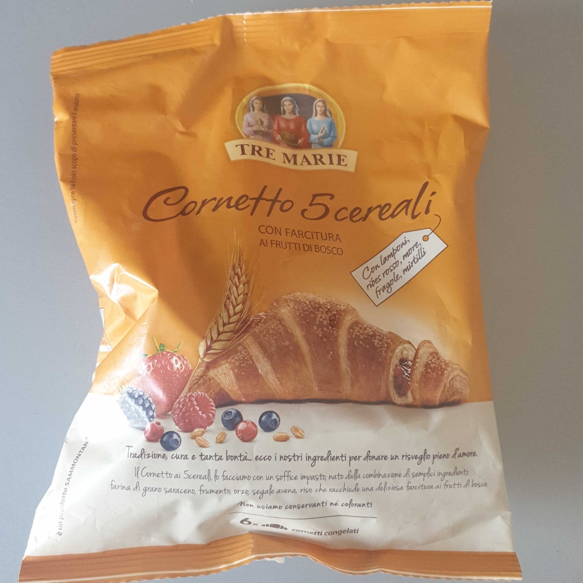 cornetto 5 cereali from Tre marie - Vegan Product Reviews & Ratings ...
