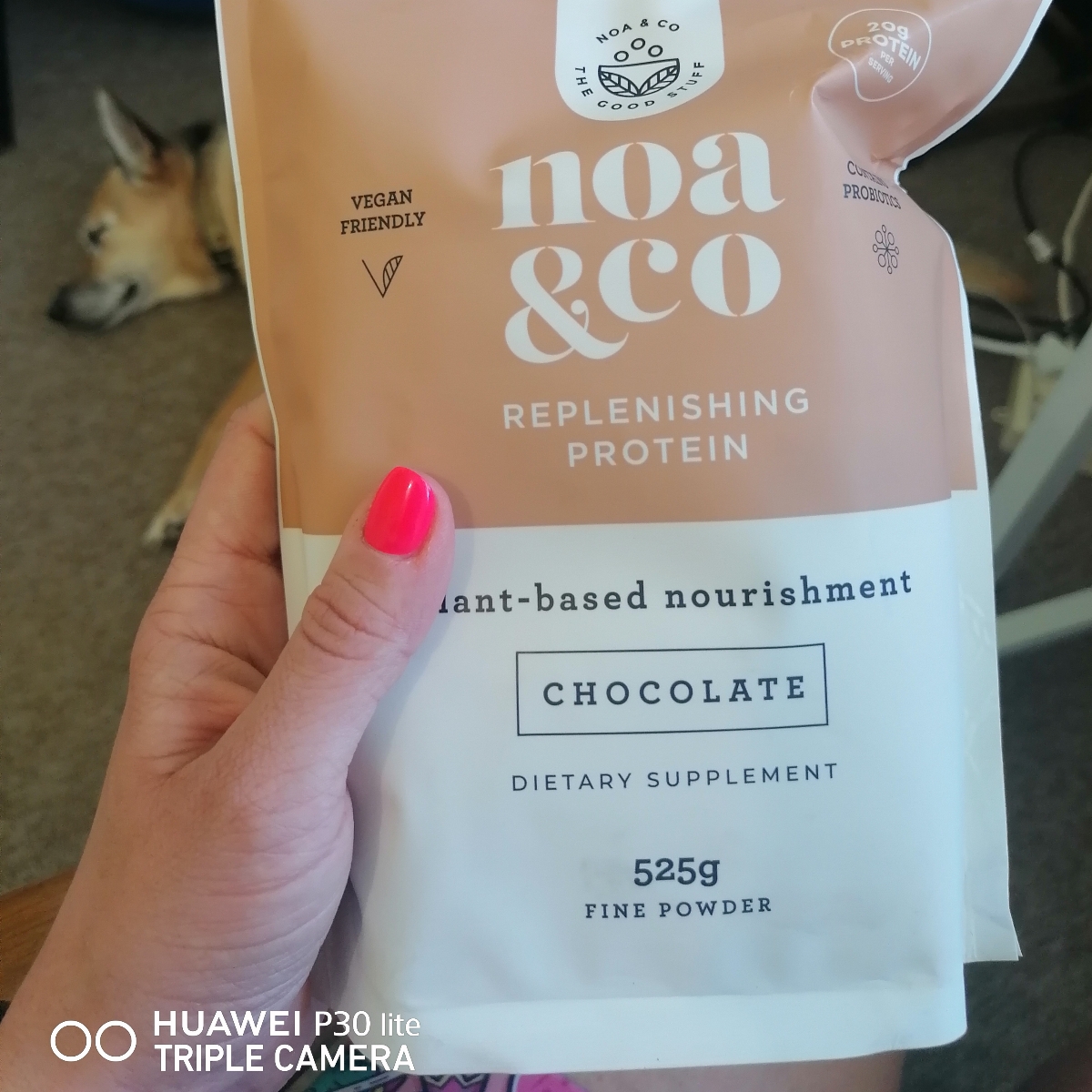 Chocolate Replenishing Protein from Noa & Co - Vegan Product Reviews ...