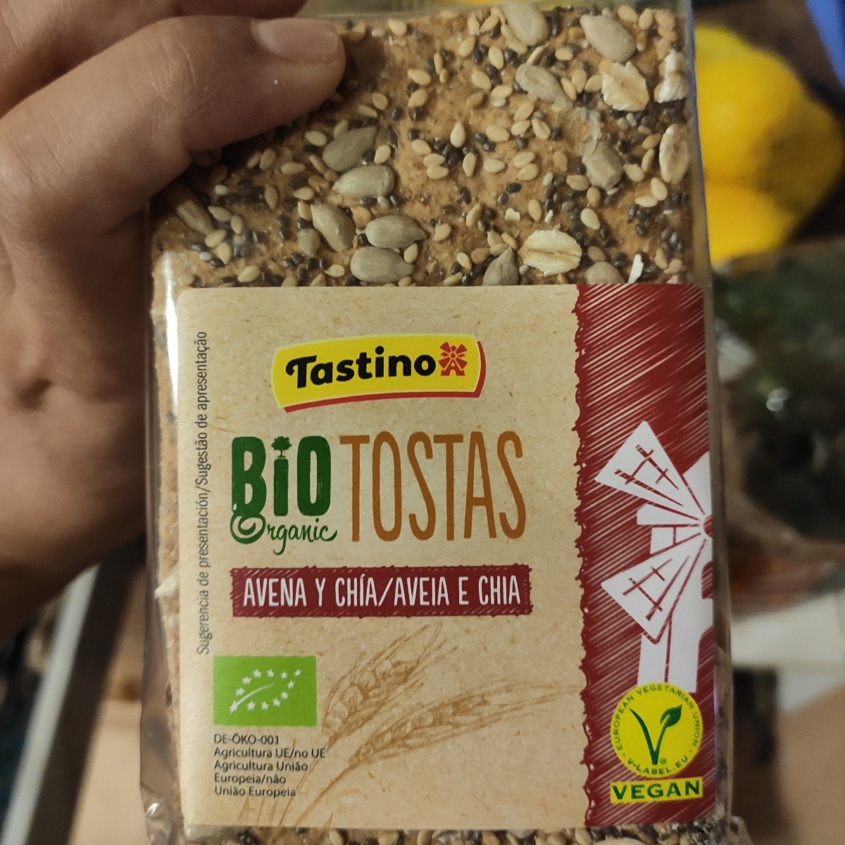 Tostas de Sesamo Y Chia from Bio tostas - Vegan Product Reviews ...