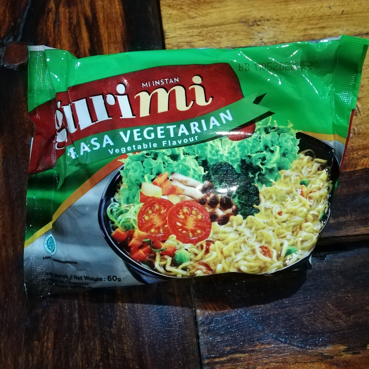 Instant noodles rasa vegetarian from Gurimi - Vegan Product Reviews ...