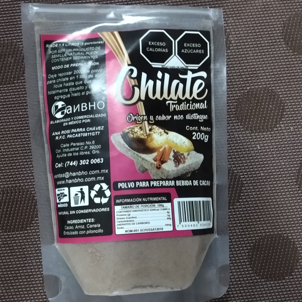 Chilate Tradicional from Chilate tradicional - Vegan Product Reviews ...
