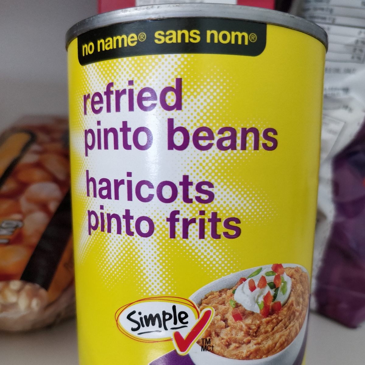 Refried Pinto Beans from No Name Sans Nom - Vegan Product Reviews ...