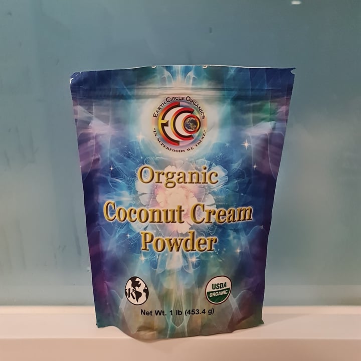 Earth Circle Organics Organic Coconut Cream Powder Review | abillion