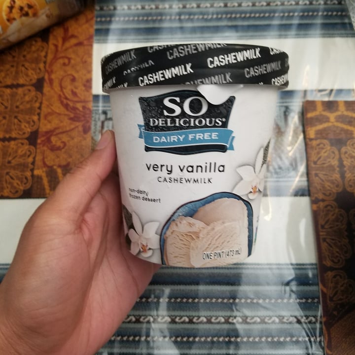 So Delicious Dairy Free Cashew Simply vanilla Review | abillion