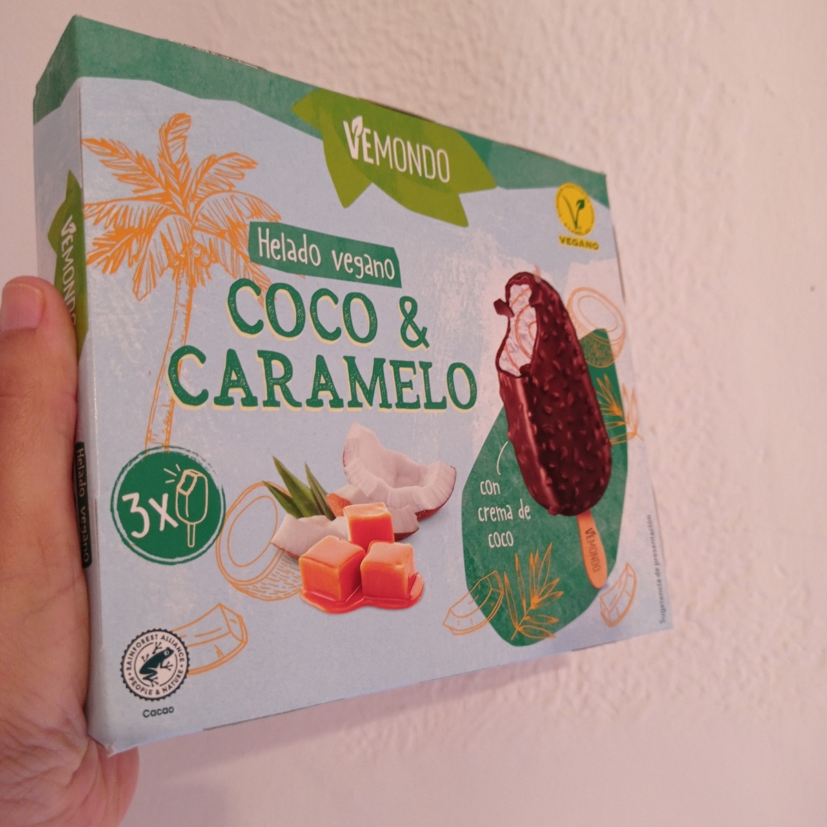 helado coco y caramelo from Vemondo - Vegan Product Reviews & Ratings ...