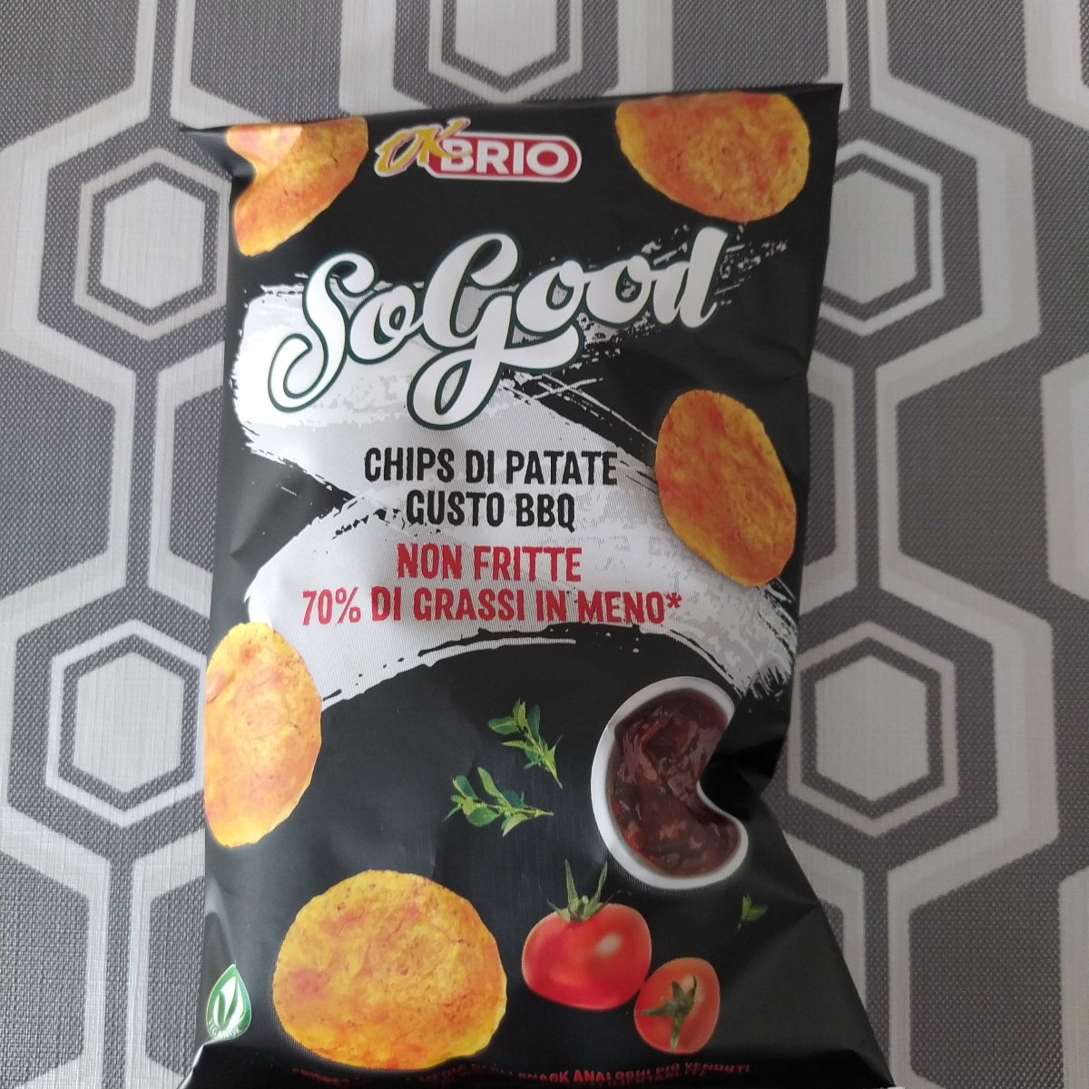 Chips di patate gusto bbq from Ok BRIO - Vegan Product Reviews ...
