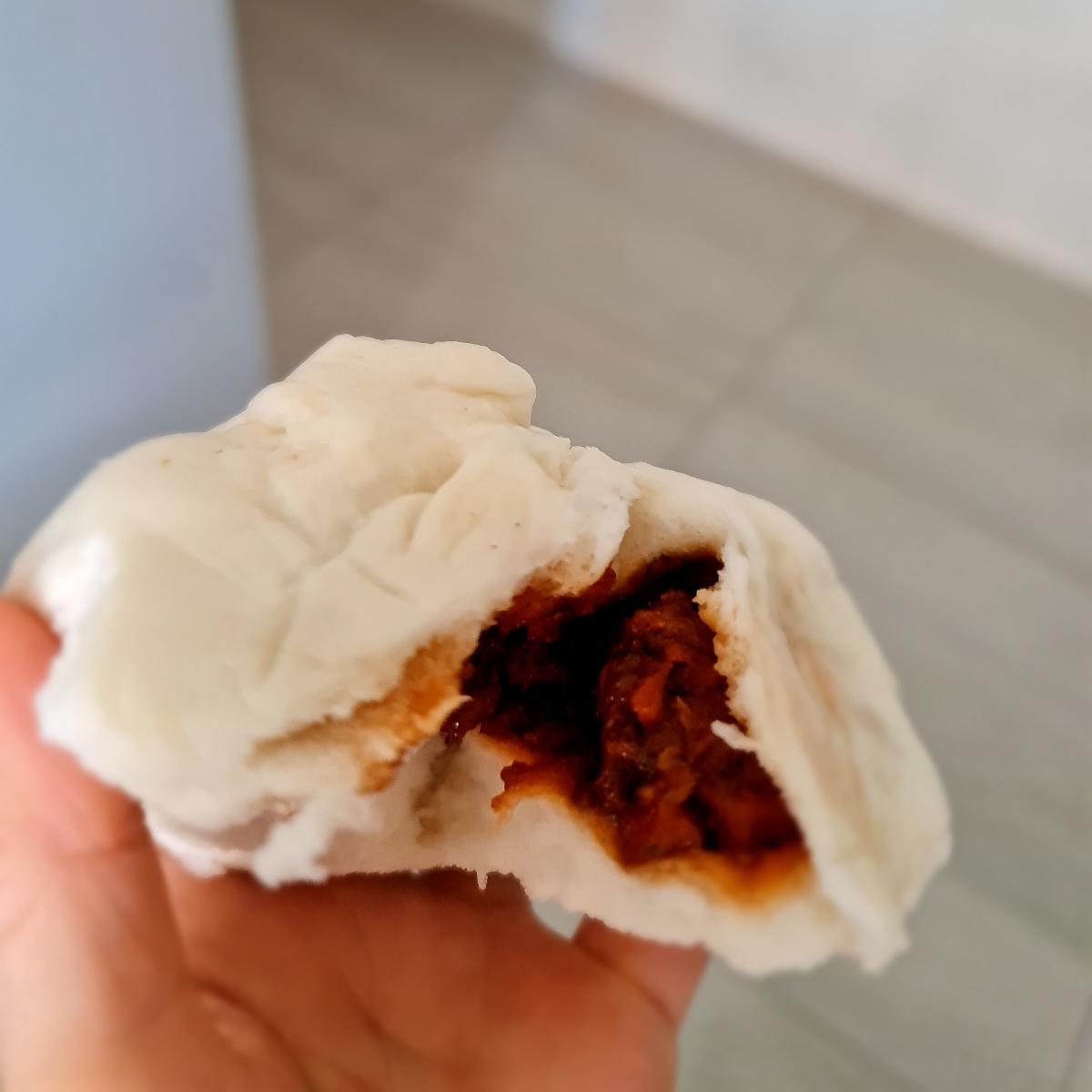 Avaliações de Char Siew (BBQ Pork) Bao do Kwan Inn Vegetarian Food 觀音齋 ...