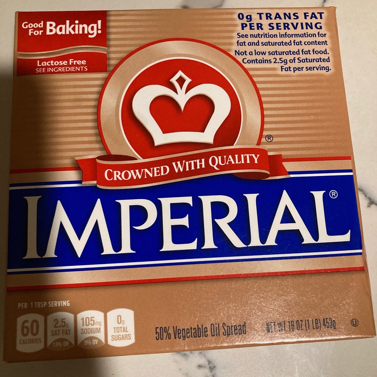 Vegetable Oil Margarine from Imperial - Vegan Product Reviews & Ratings ...