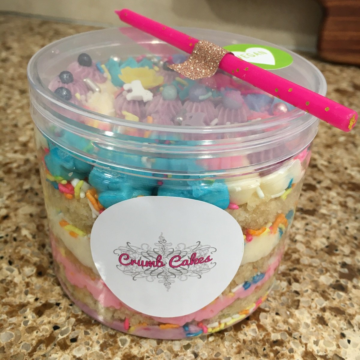 Vanilla Cake Tubbie from Crumb Cakes SA - Vegan Product Reviews ...