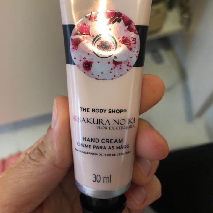 The Body Shop Sakura hand cream Review | abillion