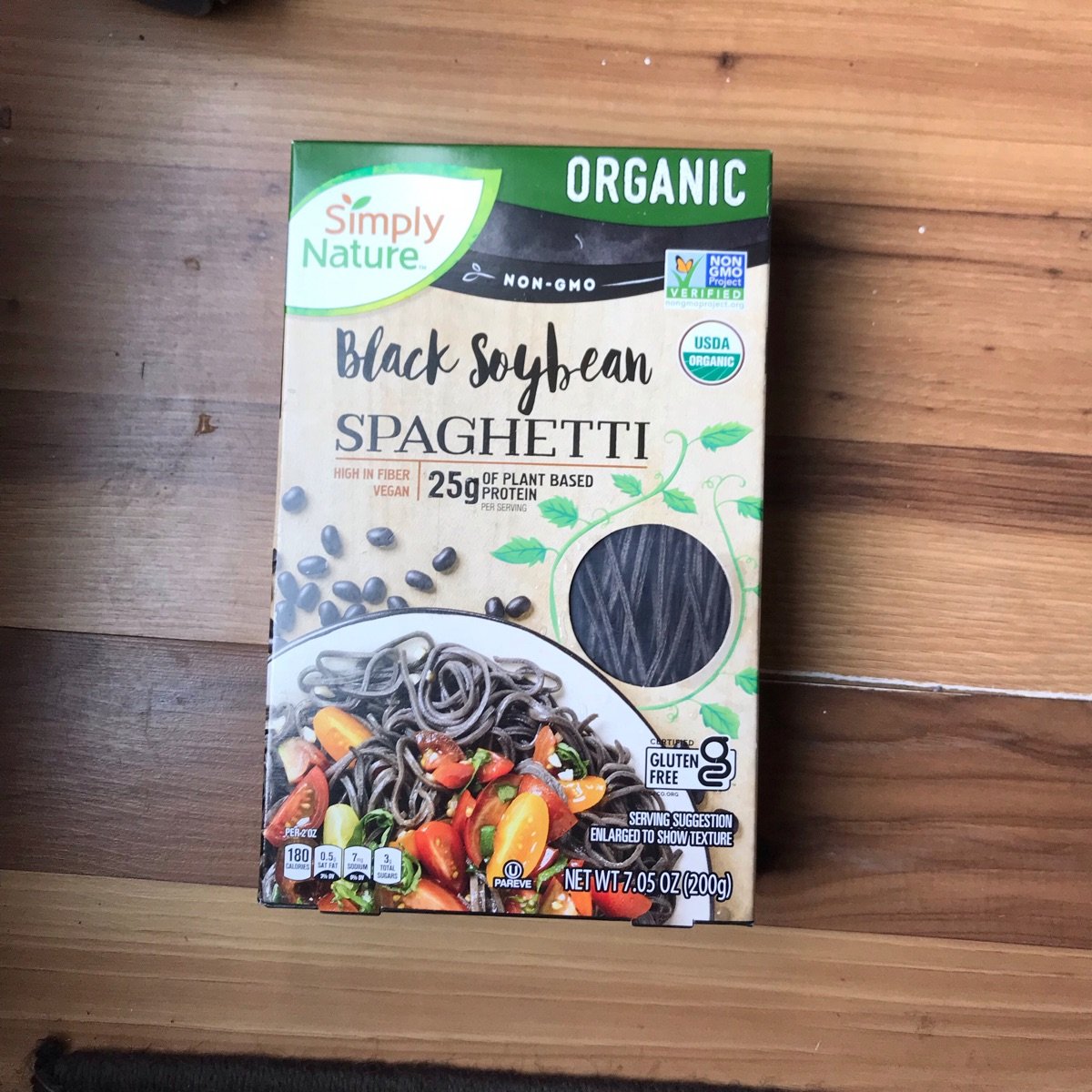 Black Soybean Spaghetti from Simply Nature - Vegan Product Reviews ...