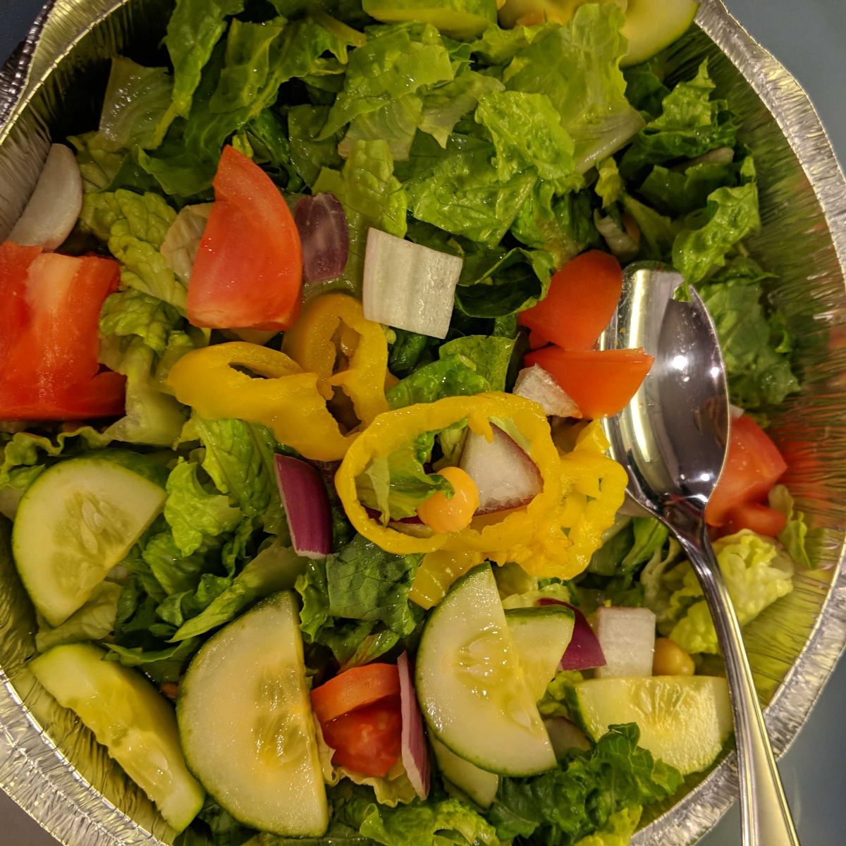 Shark River House Salad at John's Cracker Barrel - Vegan Dish Reviews ...