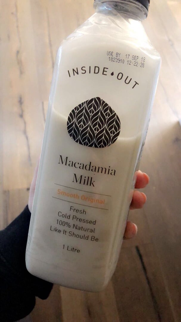 Macadamia Milk from Inside Out - Vegan Product Reviews & Ratings | abillion