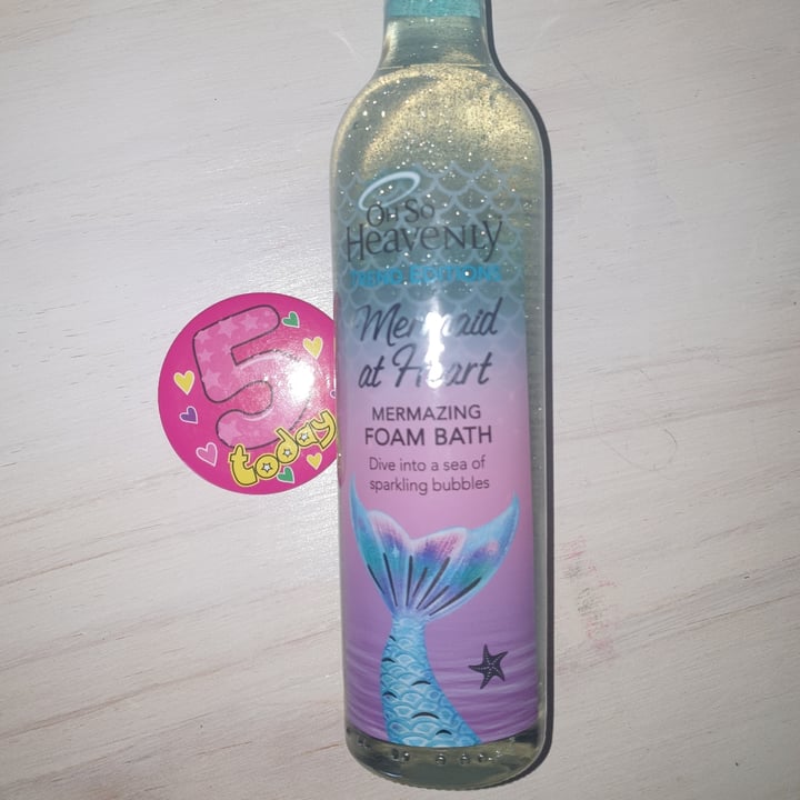Oh So Heavenly Mermaid at Heart Foam Bath Review | abillion