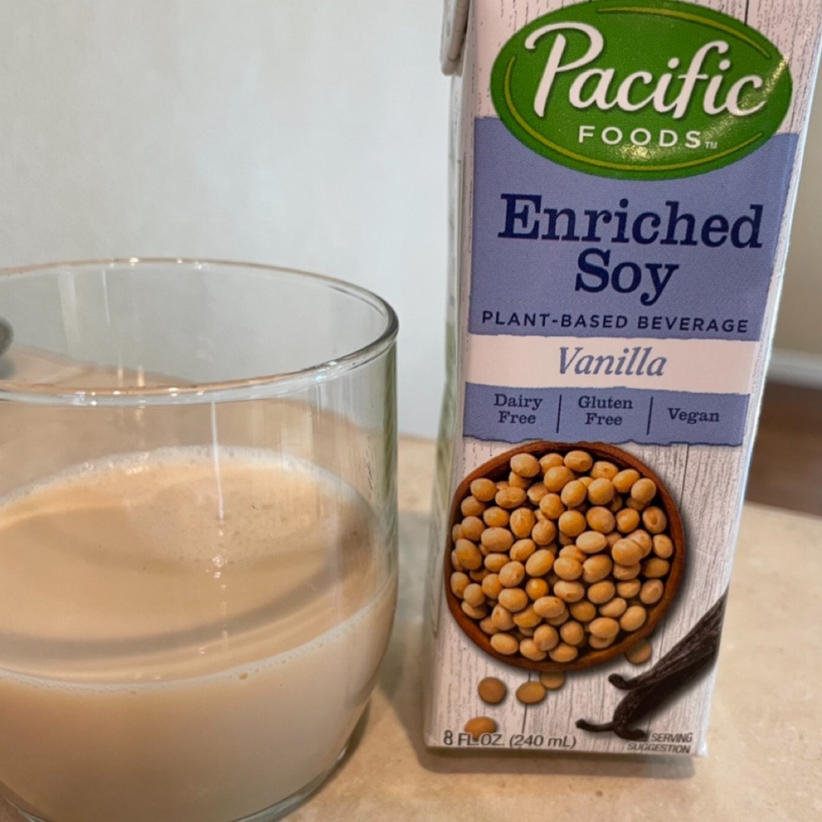 Enriched Soy - Plant-Based Beverage - Vanilla from Pacific Foods ...