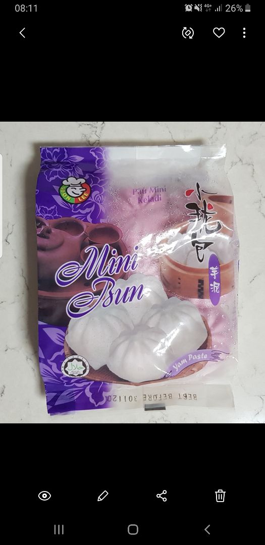 Mini Yam Buns from Soon Lee - Vegan Product Reviews & Ratings | abillion