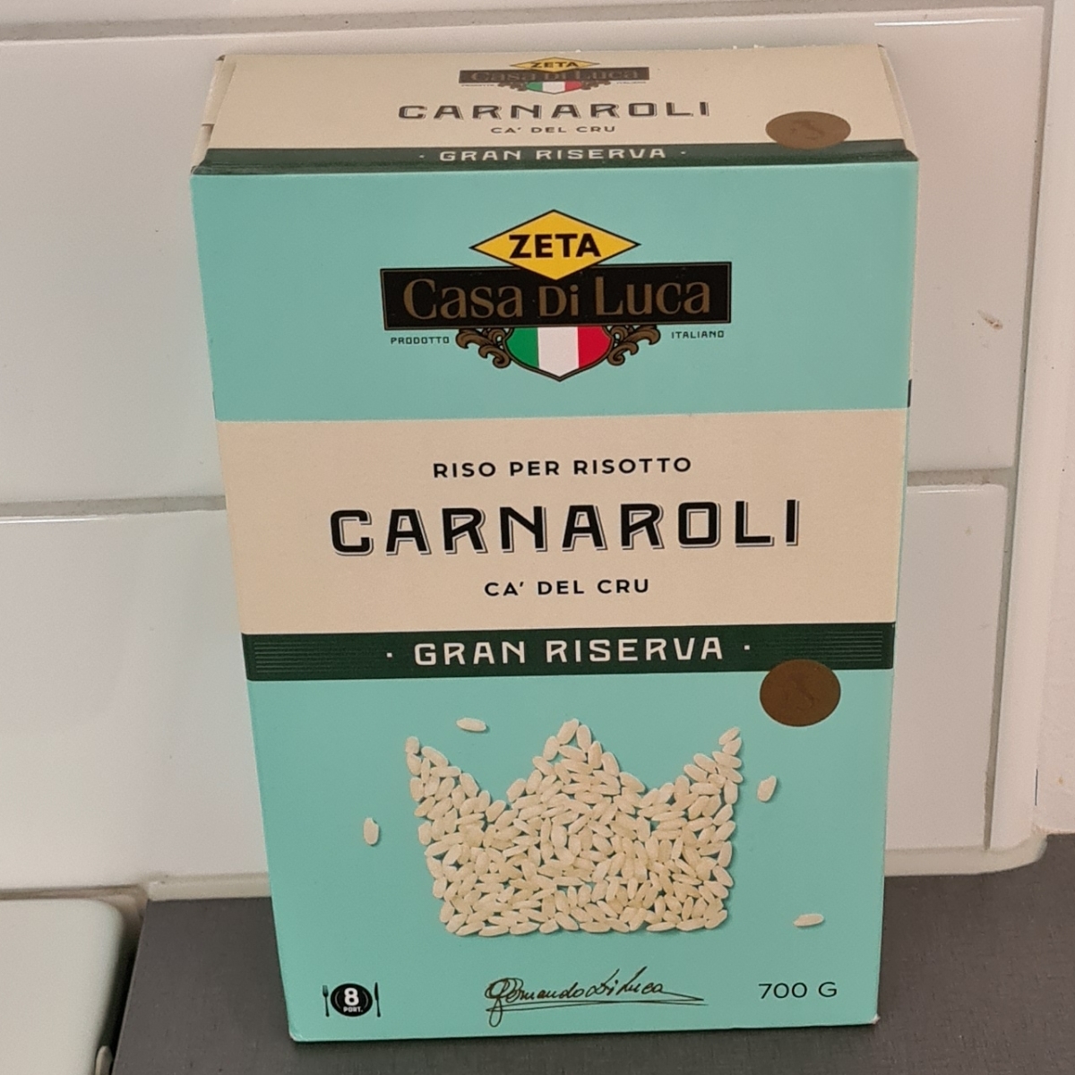 Riso per risotto Carnaroli from Zeta - Vegan Product Reviews & Ratings ...