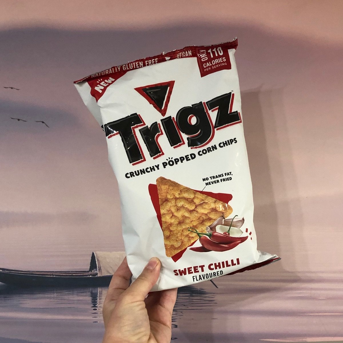 Trigz Sweet Chilli Crunchy Popped Chips from Trigz - Vegan Product ...