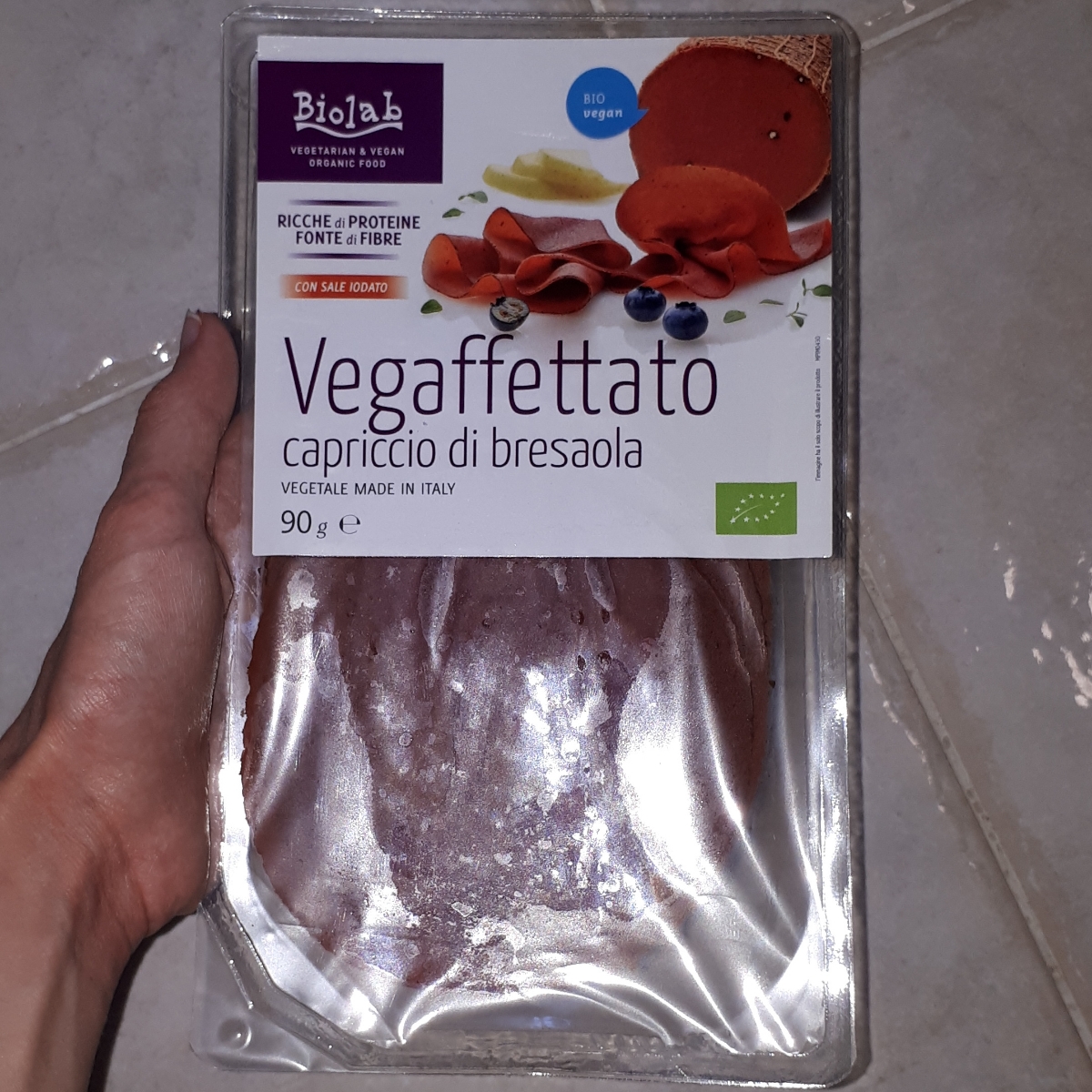 Affettato vegano bresaola from Biolab - Vegan Product Reviews & Ratings ...