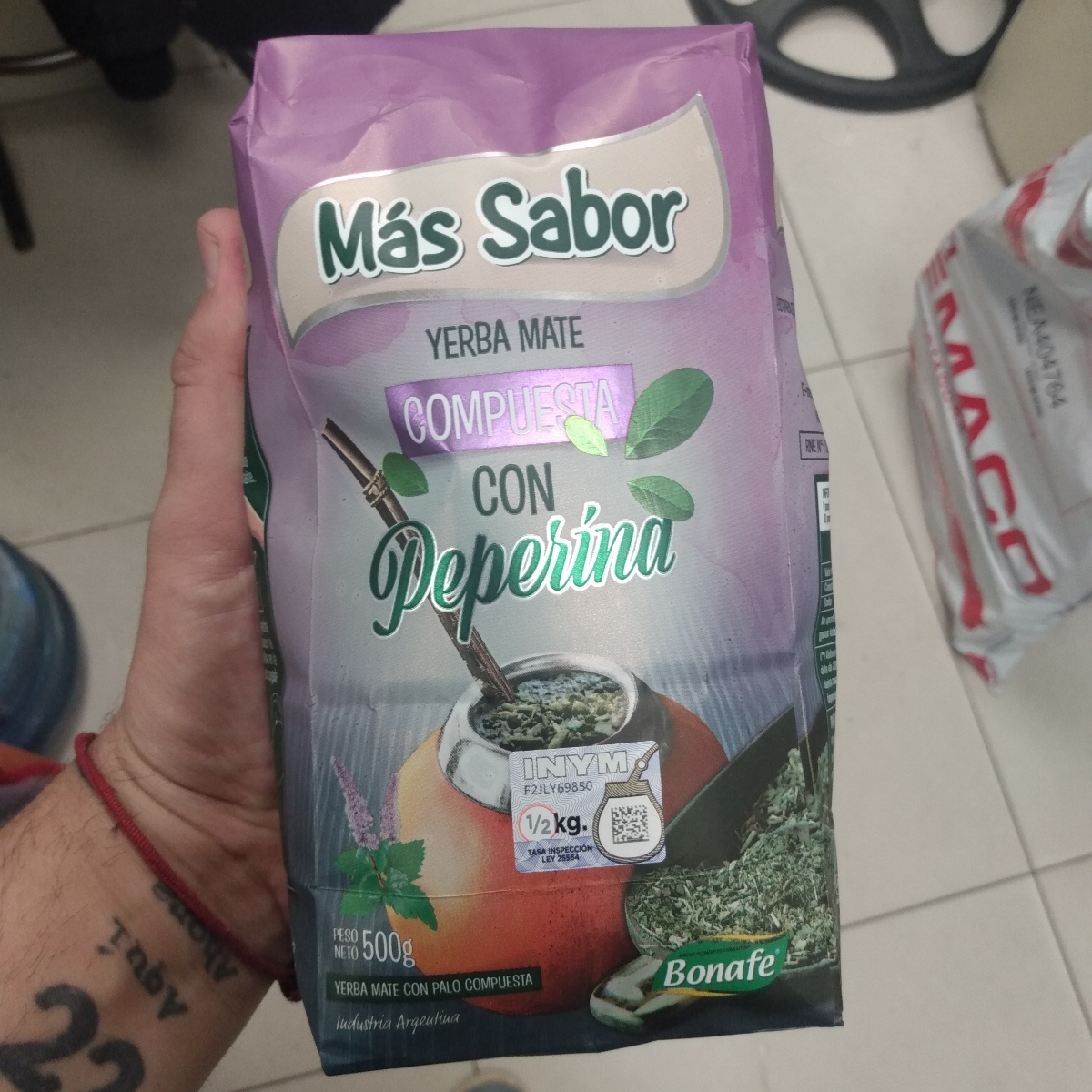 Yerba con Peperina from Más sabor - Vegan Product Reviews & Ratings ...