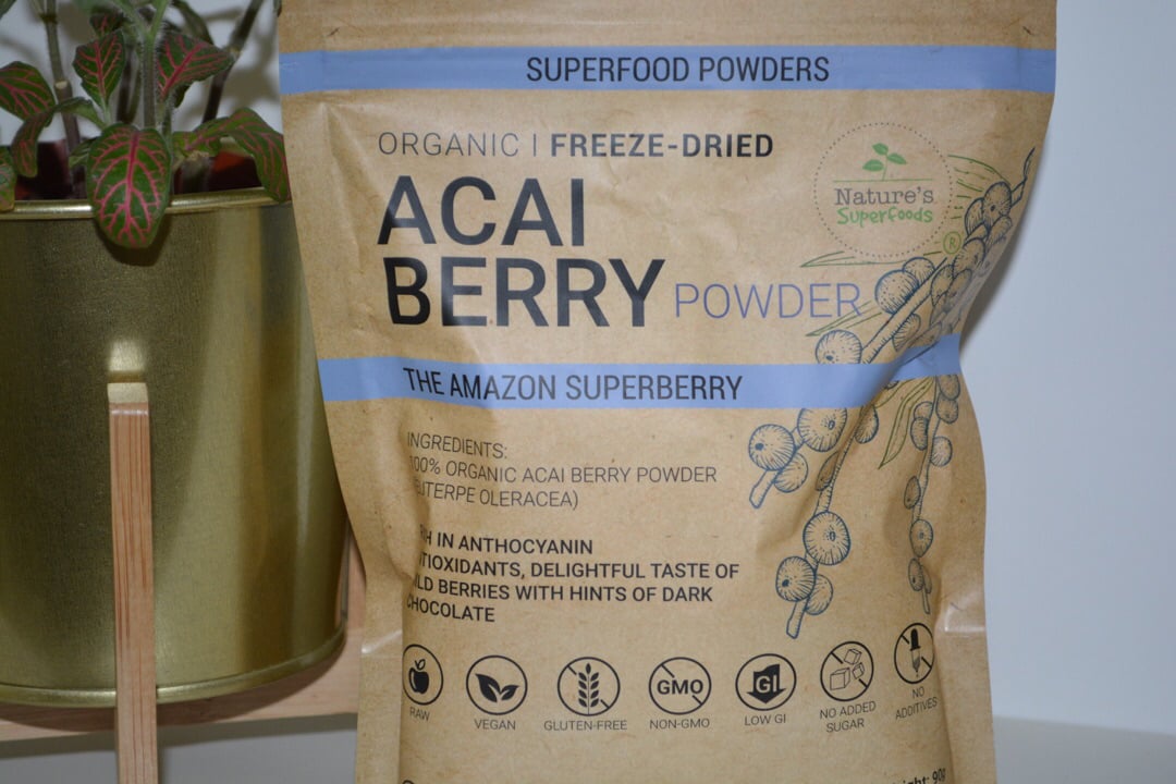 Acai Berry Powder from Nature's Superfoods - Vegan Product Reviews ...