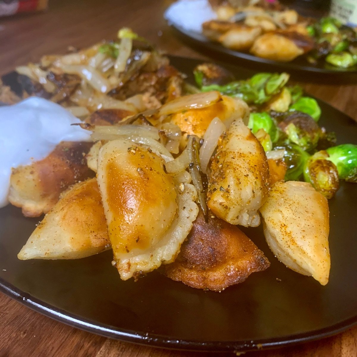 potato with fried onion perogies from Farm Boy - Vegan Product Reviews ...