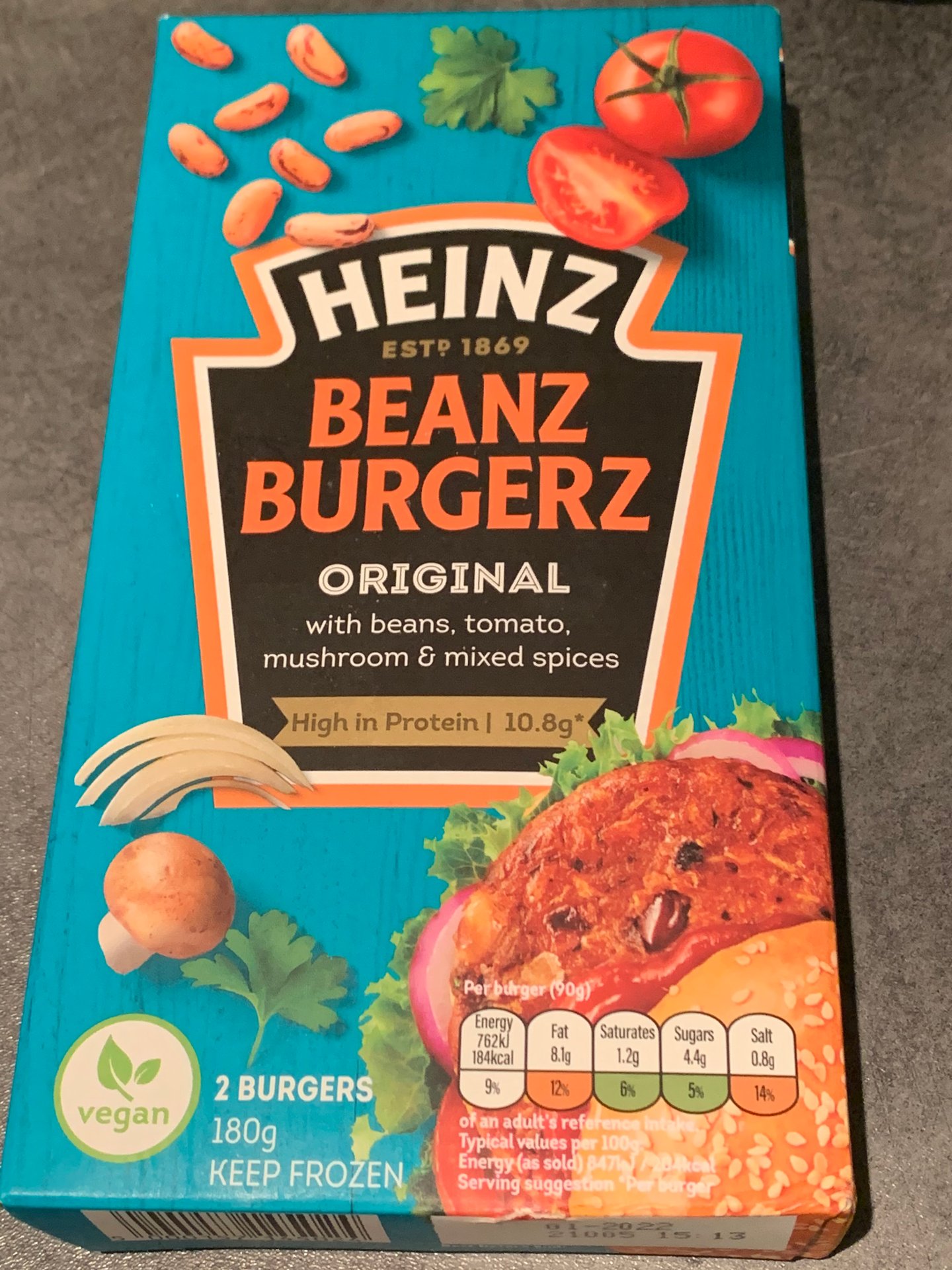 Beanz Burgerz original from Heinz - Vegan Product Reviews & Ratings ...