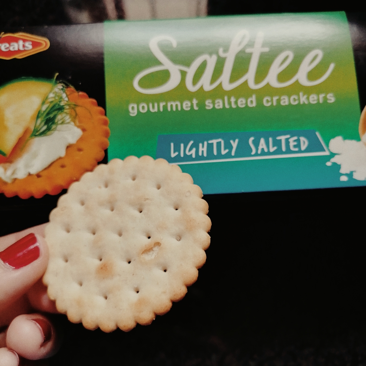 Gourmet Salted Crackers Lightly Salted from Tasty Treats - Vegan ...
