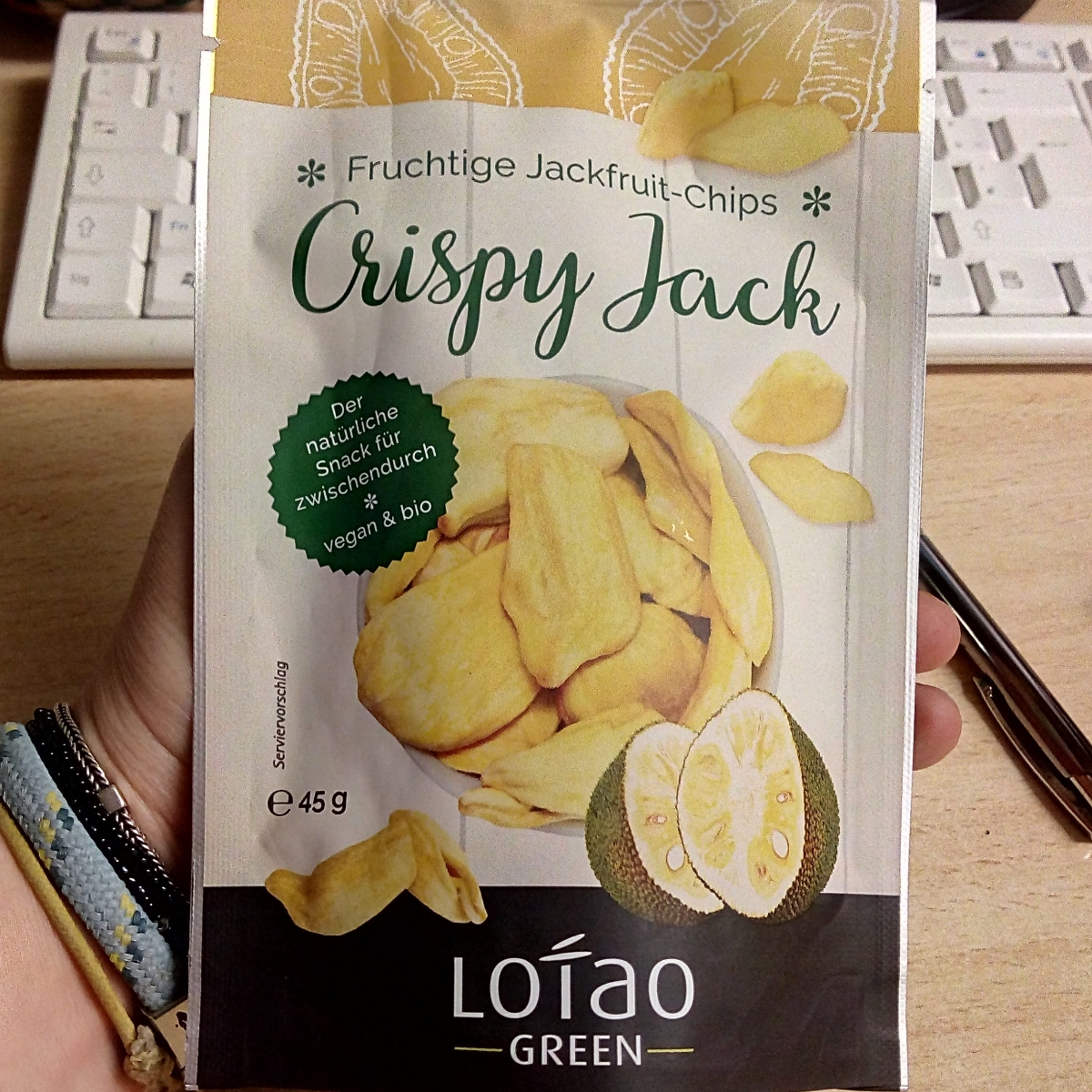 Crispy Jack Chips from Lotao - Vegan Product Reviews & Ratings | abillion