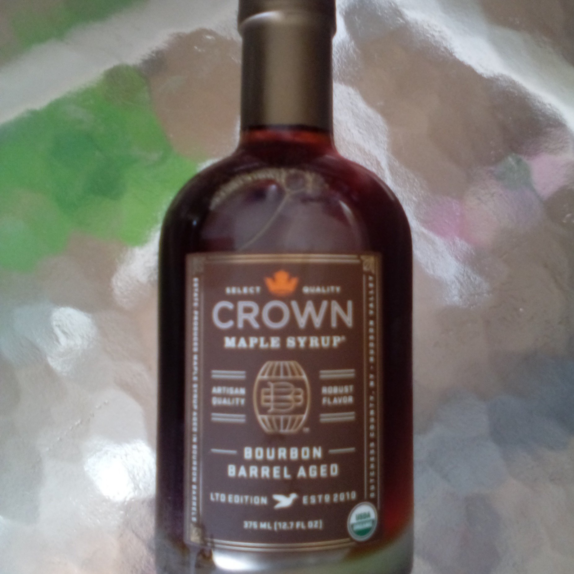 Bourbon Barrel Aged Maple Syrup from Crown Maple - Vegan Product ...