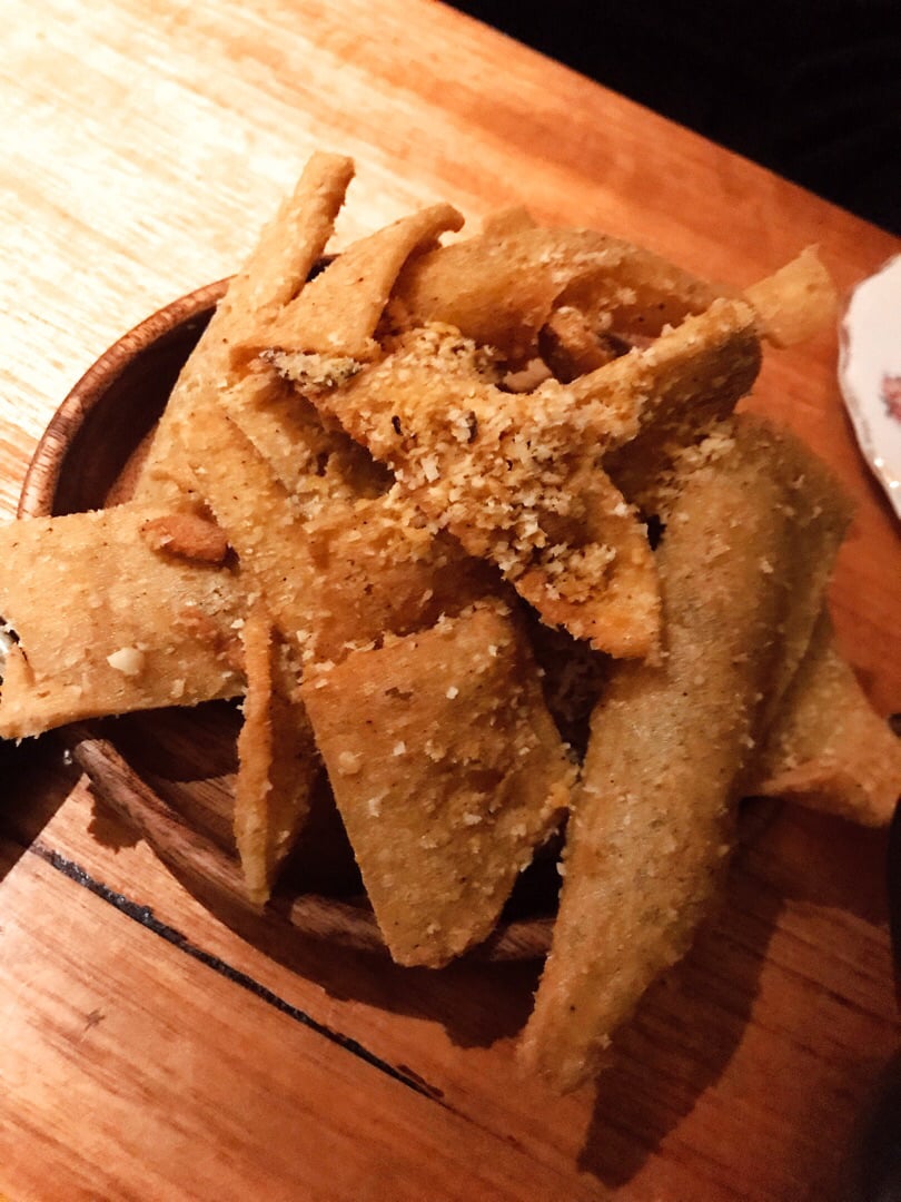 Crispy Chickpea Panisse at Transformer Fitzroy, Melbourne - Vegan Dish ...