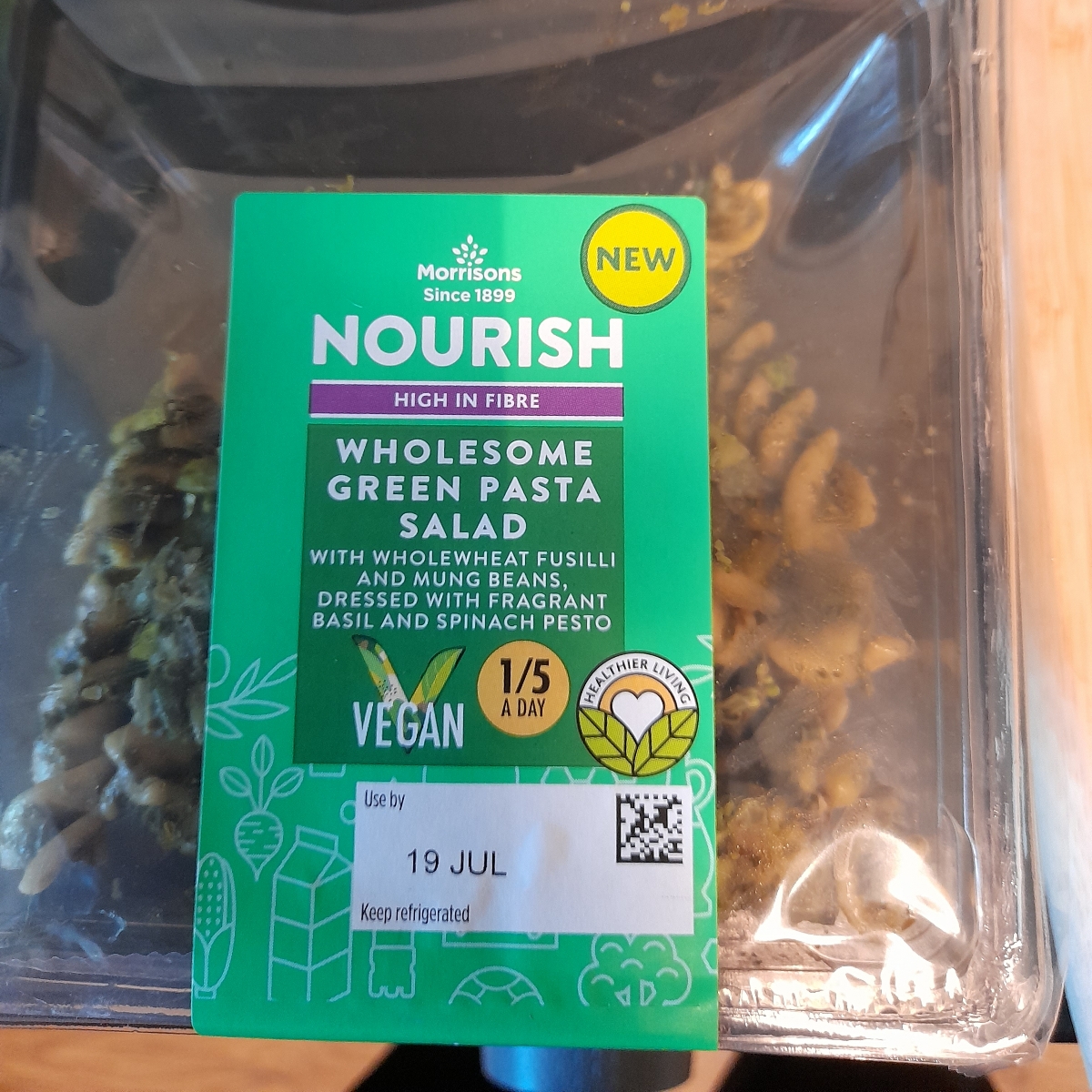 Wholesome green pasta from Morrisons - Vegan Product Reviews & Ratings ...