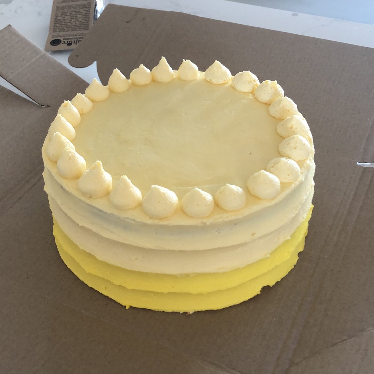 Lemon-coconut cake from Buckwheat Bakery - Vegan Product Reviews ...